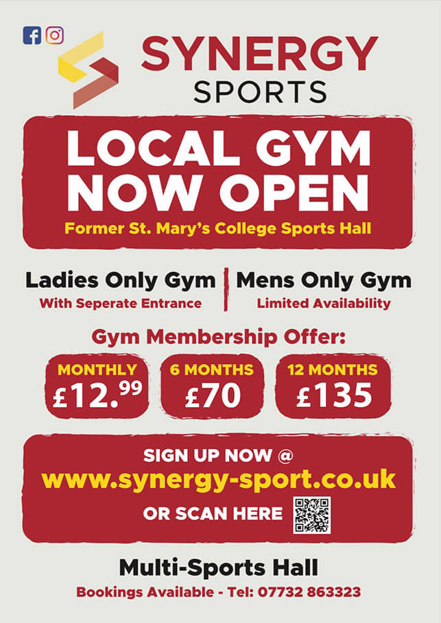 Synergy Sports - Gym and Sports Centre opening soon
